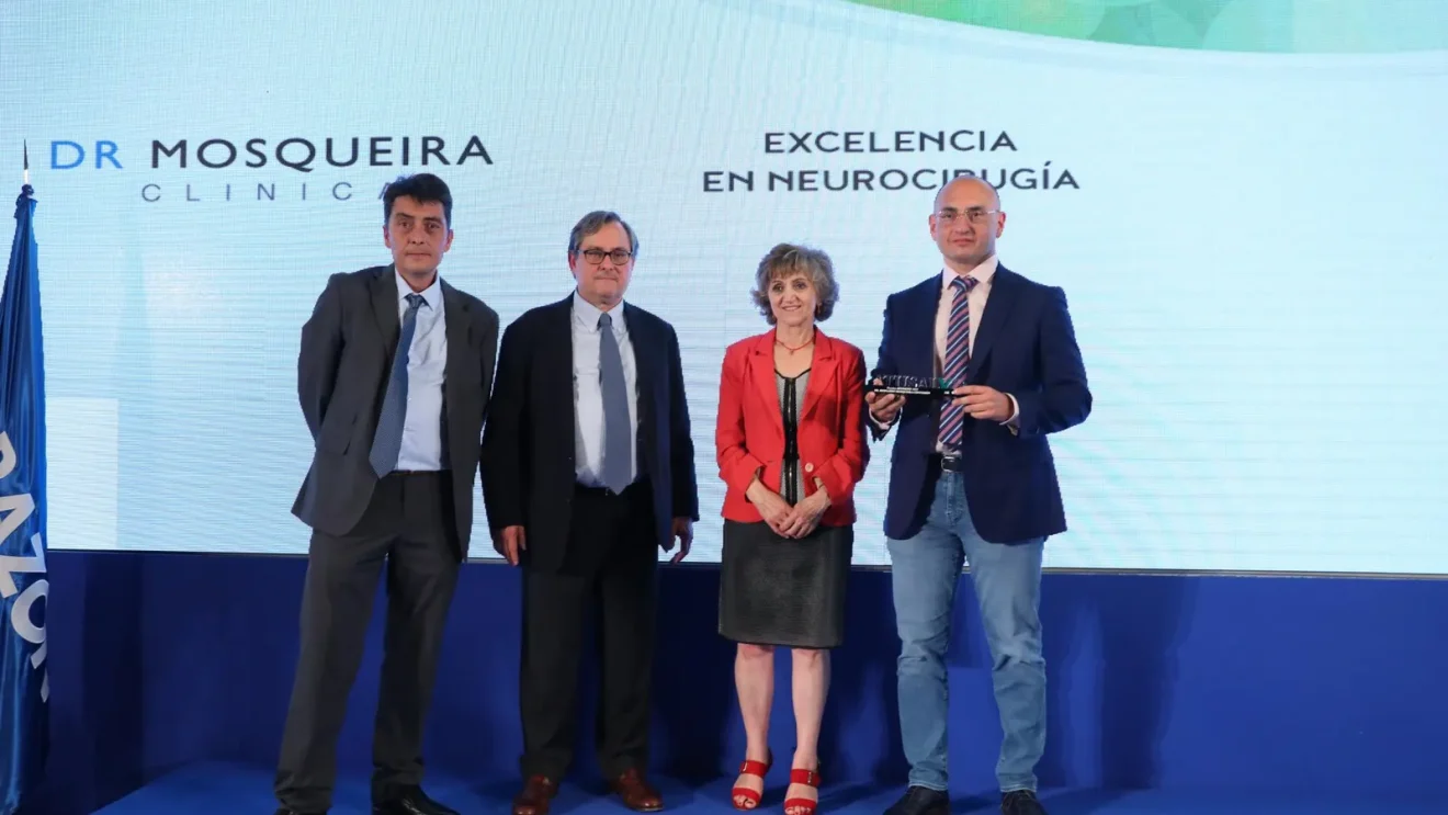 Awards that endorse the excellence of neurosurgeon Dr. Mosqueira