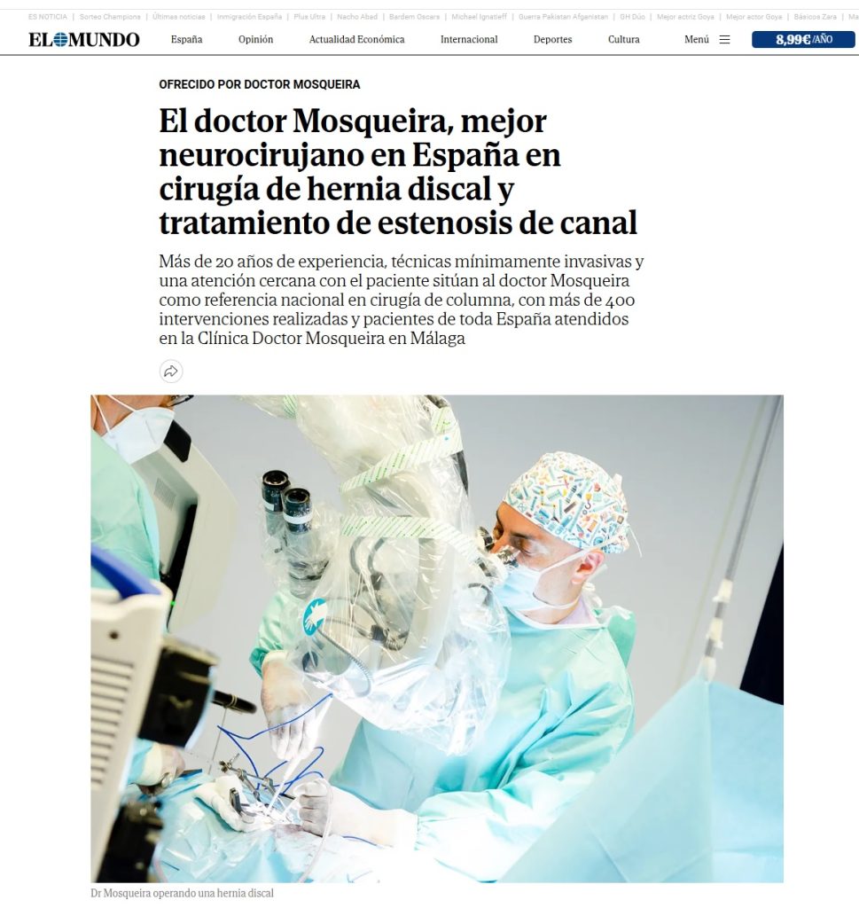 Tu Clínica de Neurocirugía en Málaga - Doctor Mosqueira 🔬👨🏻‍🦲